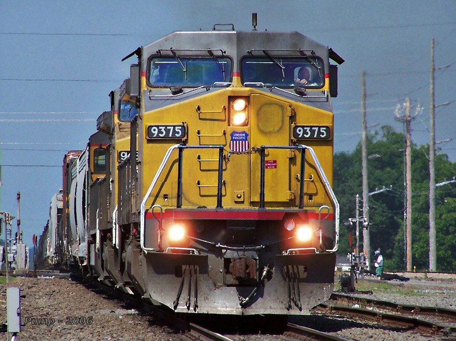 Northbound UP Manifest Train